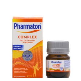 Pharmaton Complex 30 Comprimidos Fórmula Mejorada| Farmasoler