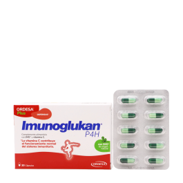 Imunoglukan P4H 30 Cápsulas para reforzar las defensas naturales ...
