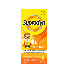 Supradyn Protovit Gotas 15 ml Polivitamínico| Farmasoler