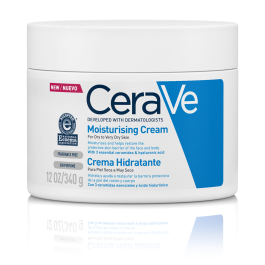 CeraVe Crema Hidratante Piel Seca y Muy Seca 454g Formato Familiar ...