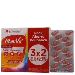 MultiVit Adulto 84 Comprimidos Forte Pharma Pack Ahorro 3 x 2 1 Mes ...