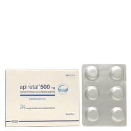 Apiretal 500 mg 24 Comprimidos Bucodispersables| Farmasoler
