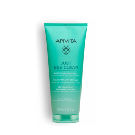 Apivita Just Bee Clear Gel Purificante 200ml | Farmasoler