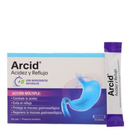Arcid 12 Stiks Acidez y Reflujo| Farmasoler