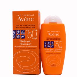 Avene Solar Fluido Sport SPF50+ 100ml para cara y cuerpo| FarmaSoler