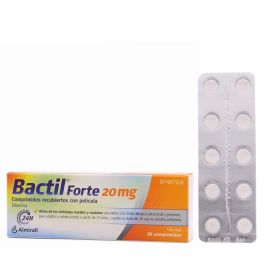 Bactil Forte 20 mg 20 Comprimidos Recubiertos con Película Ebastina ...
