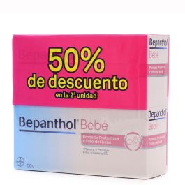 Bepanthol Bebé Pomada Protectora Culito del Bebé 50g x 2 Duplo| Farmasoler