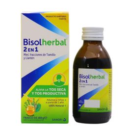 BisolHerbal 2 en 1 Jarabe 180g| Farmasoler