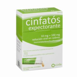 Cinfatos Expectorante 18 Sobres Solución Oral Monodosis Cinfa| FarmaSoler