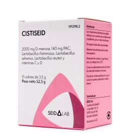 Cistiseid 15 Sobres Seid Prevencion de Infección Urinaria en la Mujer ...