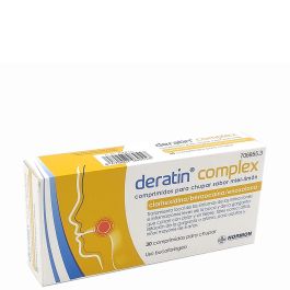 Deratin Complex 30 Comprimidos Para Chupar Sabor Miel Limón Normon ...