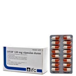 Difur 120 mg 96 Cápsulas Duras| Farmasoler