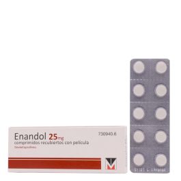 Enandol 25mg 10 Comprimidos Recubiertos| Farmasoler