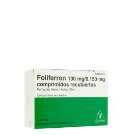 Foliferron 30 Comprimidos| Farmasoler