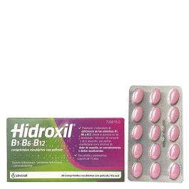 Hidroxil B1 B6 B12 30 Comprimidos| Farmasoler