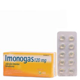 Imonogas 120 mg 40 Cápsulas Blandas Simeticona| FarmaSoler