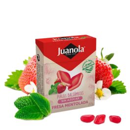 Juanola Perlas Balsámicas Fresa Mentolada 25g| Farmasoler