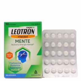 Leotron Vitalidad Mente 50 Comprimidos Angelini| FarmaSoler