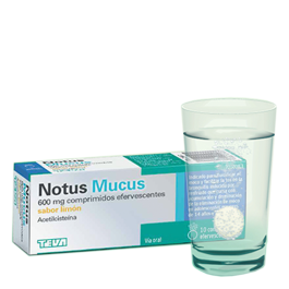 Notus Mucus 600mg 20 Comprimidos Efervescentes Sabor Limón| Farmasoler
