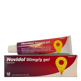 Novidol 50 mg/g gel 60 gramos| Farmasoler