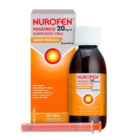 Nurofen Pediátrico 20mg/ml 200ml Sabor Naranja| Farmasoler