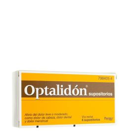 Optalidón 500/75 mg 6 Supositorios| FarmaSoler