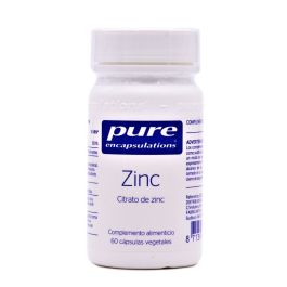 Pure Encapsulations Zinc 60 Cápsulas Vegetales| FarmaSoler