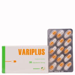 Variplus 30 Cápsulas de 728mg Sodeinn| FarmaSoler