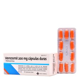 Venosmil 200 mg 60 Cápsulas Duras venotónico|Farmasoler