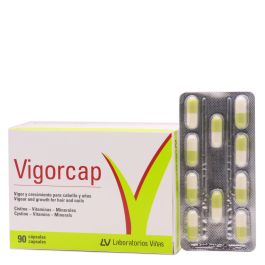 Vigorcap 90 Cápsulas Cabello y Uñas| FarmaSoler