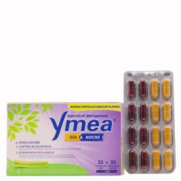 Ymea Día y Noche 32 Cápsulas Día + 32 Cápsulas Noche Menopausia| FarmaSoler