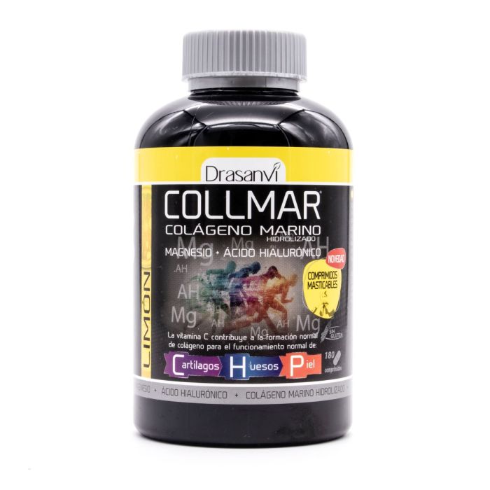 Collmar Colágeno Marino Limón 180 Comprimidos Masticables| FarmaSoler