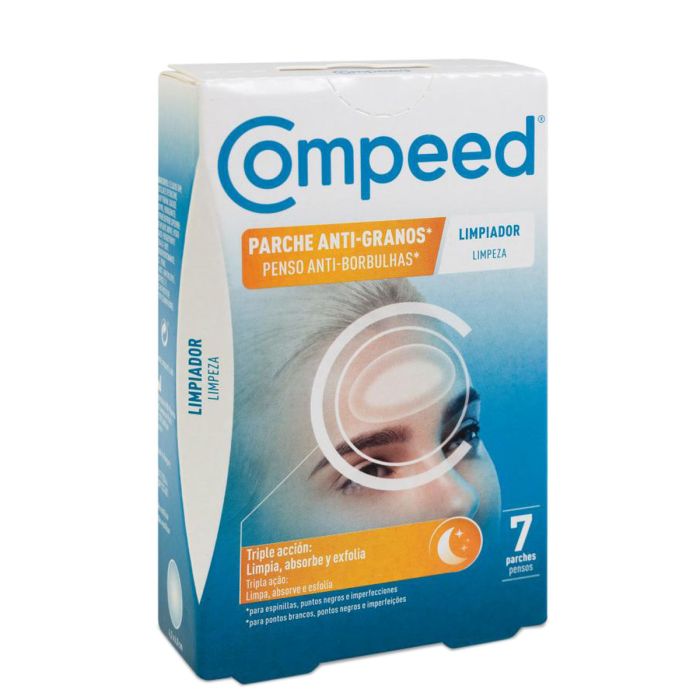 Compeed Parche Antigranos Limpiador 7 Parches| Farmasoler Compeed Parche Antigranos Limpiador 7 Parches| Farmasoler
