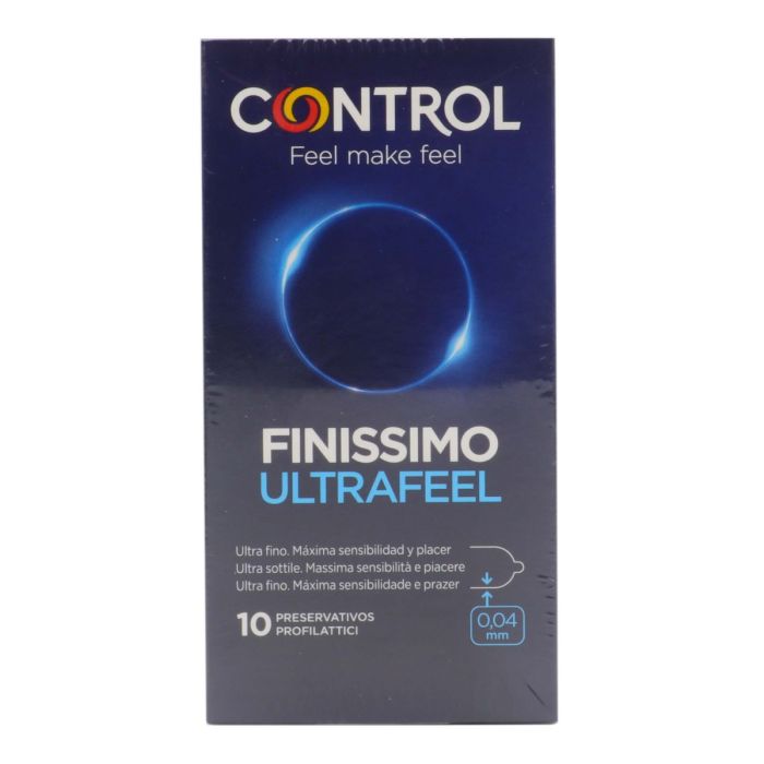 Control Finissimo Ultrafeel 10 Preservativos| Farmasoler