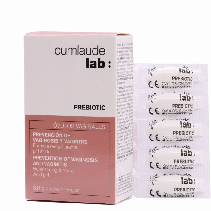 Cumlaude Prebiotic Óvulos Vaginales 10 Óvulos| FarmaSoler