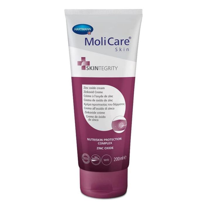 Molicare Skin Crema Protectora Óxido de Zinc 200ml| Farmasoler